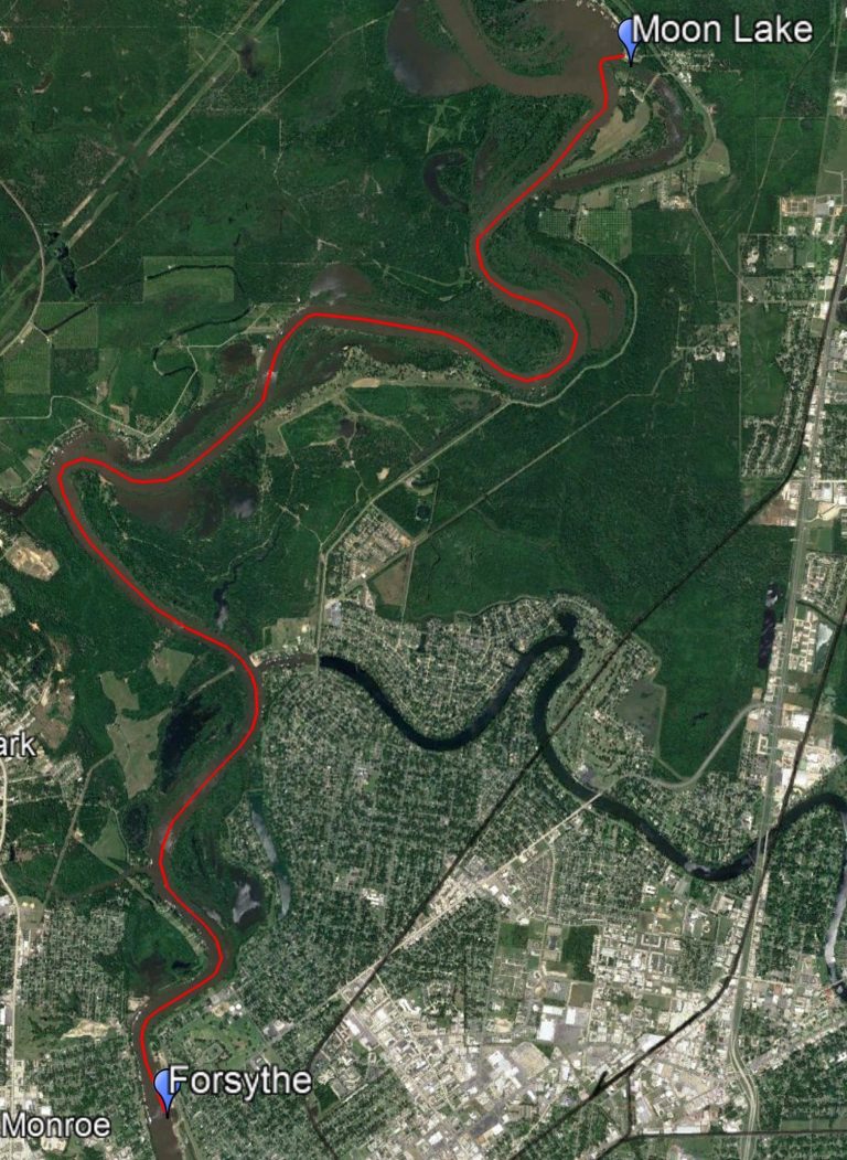 Map | Louisiana Delta Adventures | Growing Nature-Based Tourism